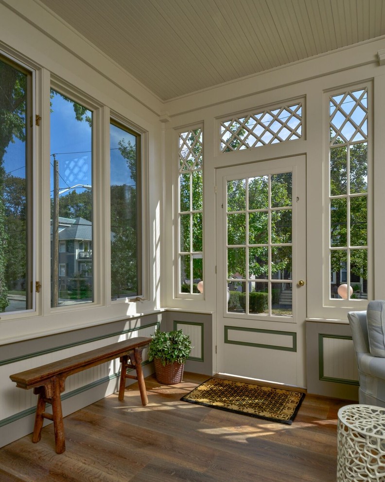 Magnificent Entrance - Traditional - Sunroom - Boston - by Fresh Start ...