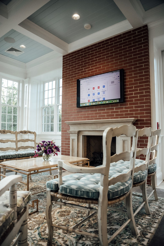 Meshewa Estate at Turner Farm in Indian Hill - Traditional - Sunroom ...