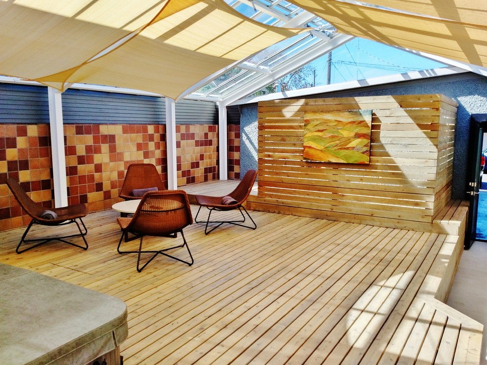 Mid Century Modern Rambler renovation - Modern - Conservatory - Seattle ...