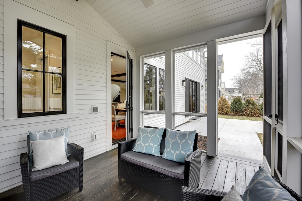 Modern Traditional - Véranda et Verrière - Minneapolis - par City Homes ...