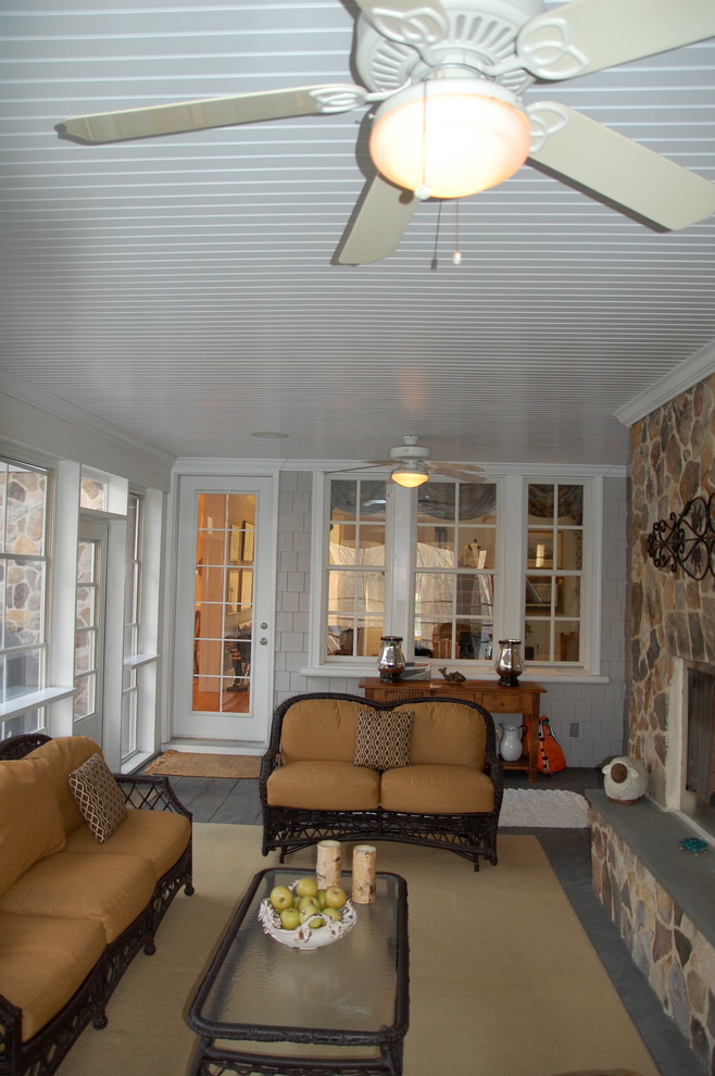New England Neo Colonial - Traditional - Sunroom - Richmond - by Mark ...