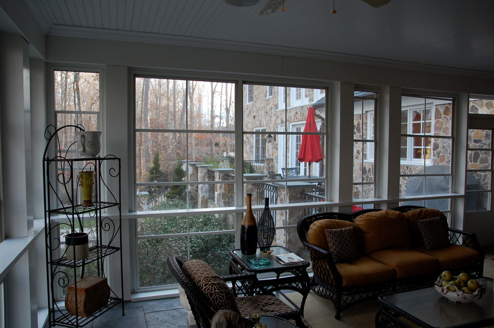 New England Neo Colonial - Traditional - Sunroom - Richmond - by Mark ...
