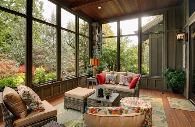 Oregon City Craftsman Style Home - Craftsman - Sunroom - Portland - by ...