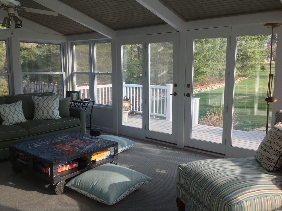 Our Work - Traditional - Sunroom - New York - by Falk Designs, LLC | Houzz