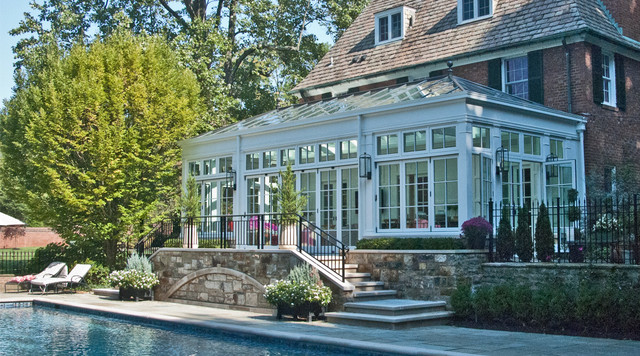 Pool house Conservatory - Traditional - Conservatory - Chicago - by ...