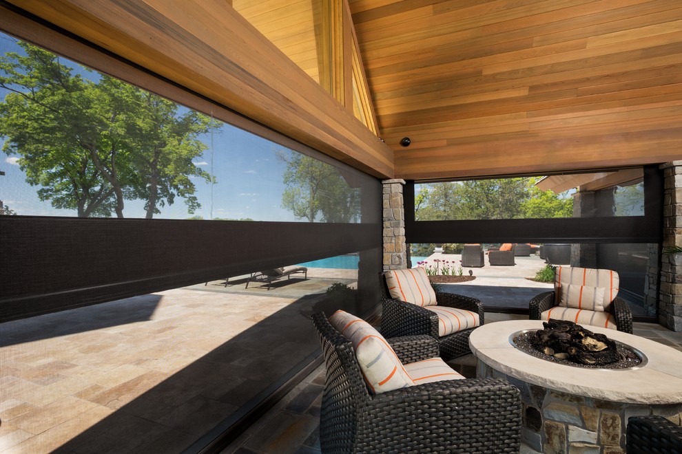 Pool House - Contemporary - Sunroom - Minneapolis - by Minnesota ...