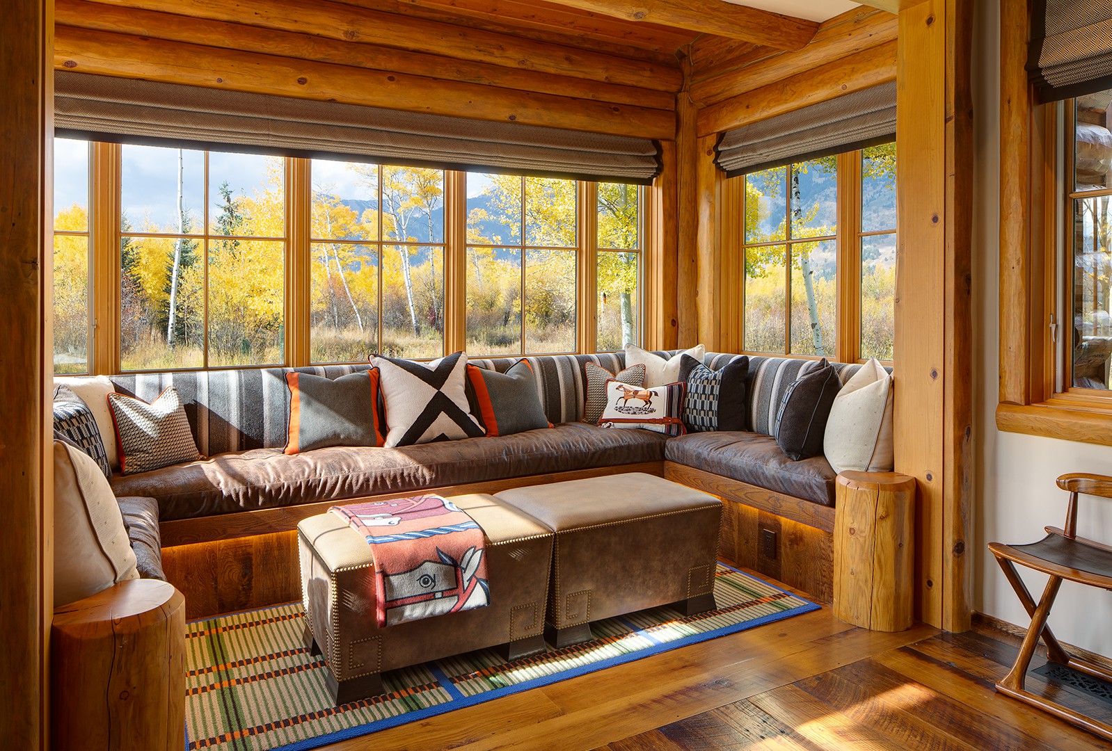 Large Log Cabin Sunrooms 30 Sunroom Decorating Ideas For A Bright,