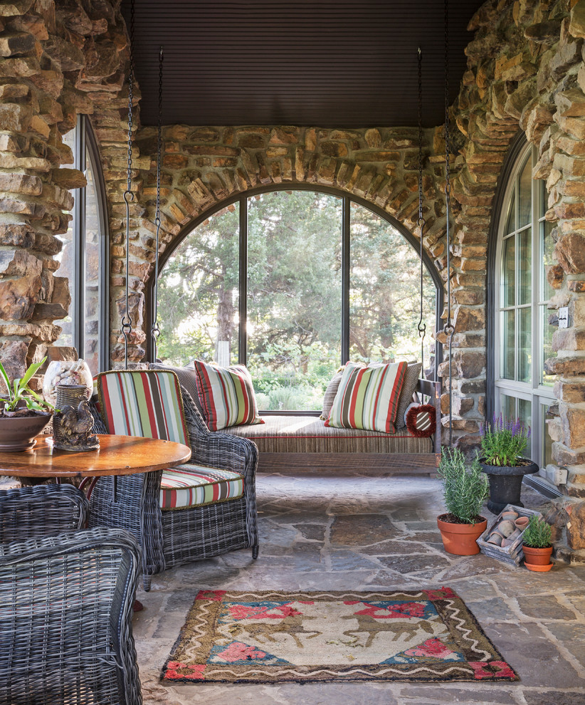 Ranch Design - Rustic - Sunroom - Other - by Goddard Design Group | Houzz