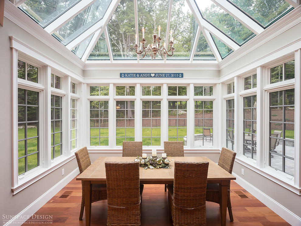 Rye Conservatory - Traditional - Sunroom - Boston - by Sunspace Design ...