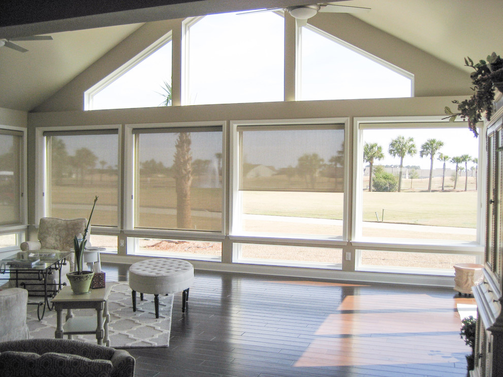 Solar Shades - Traditional - Sunroom - Charleston - by Budget Blinds of ...