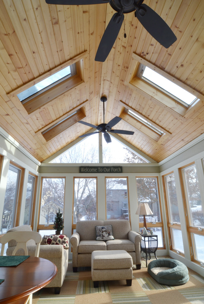 Sun porch - Sunroom - Other - by Kaufman Construction Design and Build ...