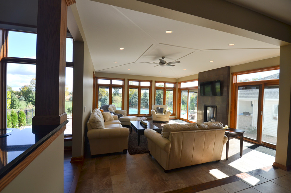 Sunny Side - Sun Room Addition - Transitional - Sunroom - New York - by ...