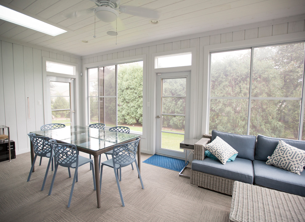 Sunroom Addition - 2015 - Beach Style - Sunroom - Chicago - by The ...