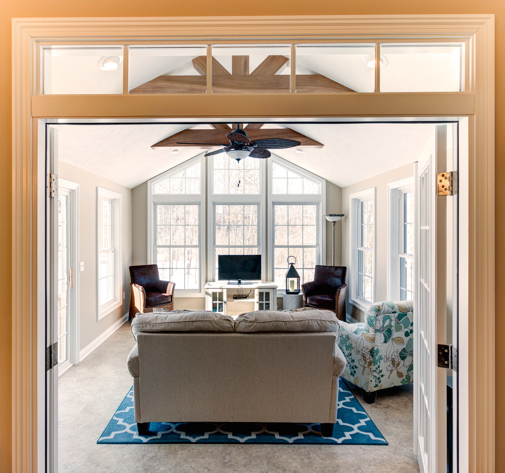 Sunroom Addition - Traditional - Sunroom - Cleveland - by JEMM ...