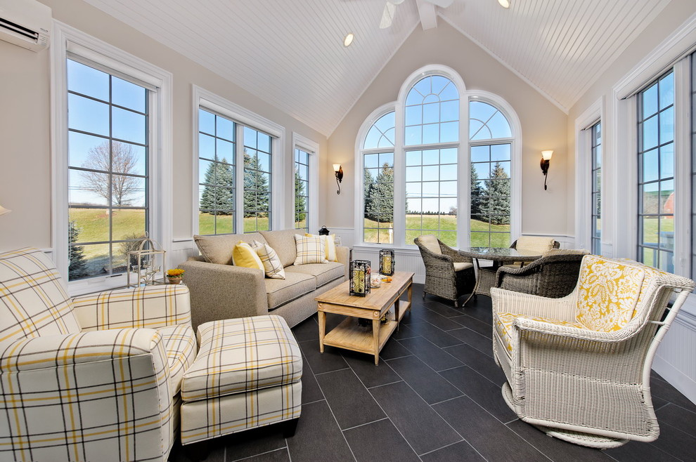 sunroom addition - Traditional - Sunroom - Chicago - by Stoneridge ...