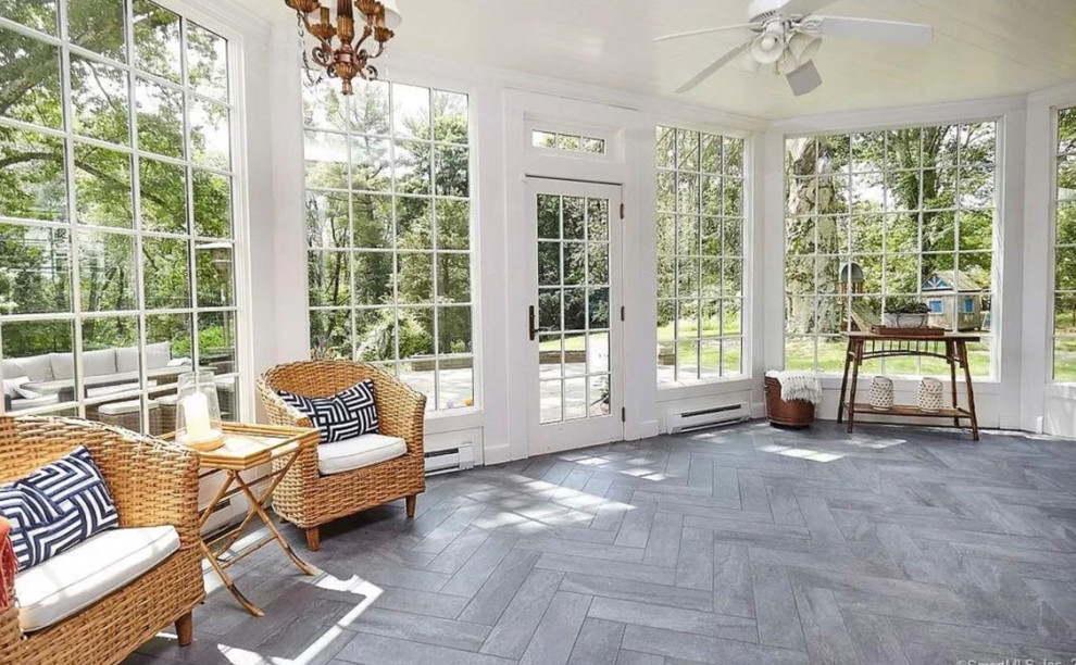 Sunroom - Traditional - Sunroom - New York - by Kay Story Interiors | Houzz