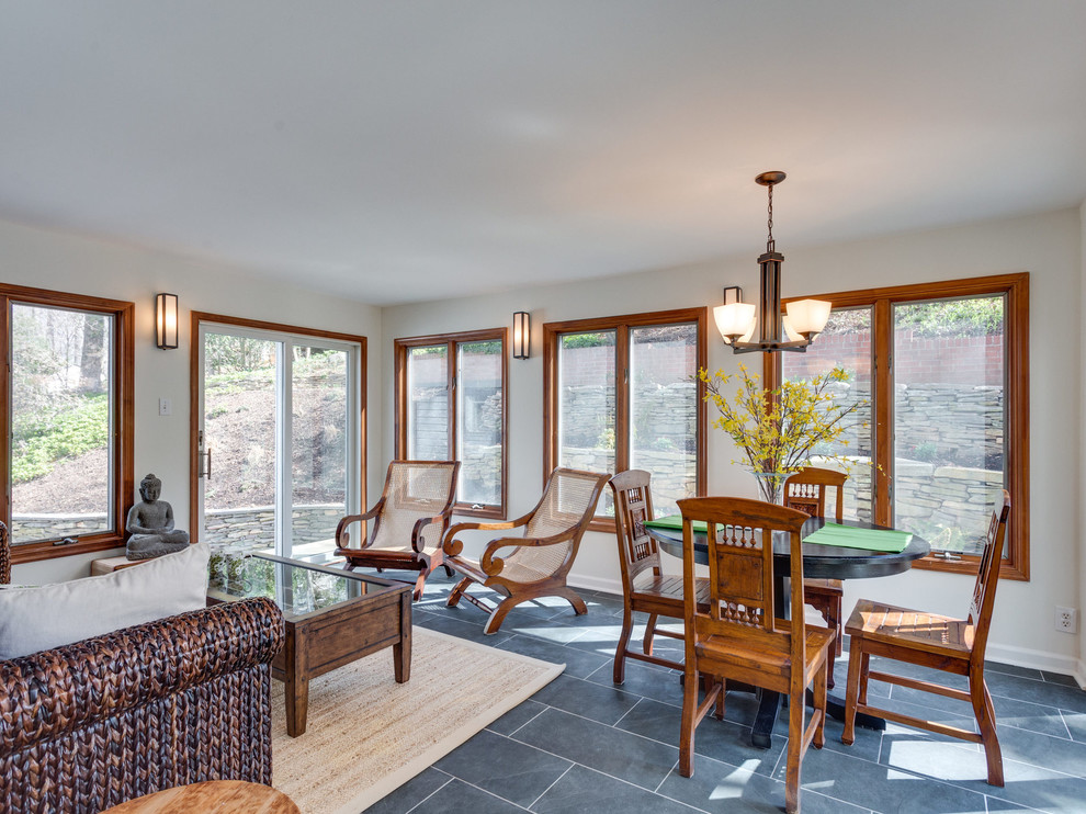 Sunroom Offers Spectacular Views of the Garden - Contemporary - Sunroom ...