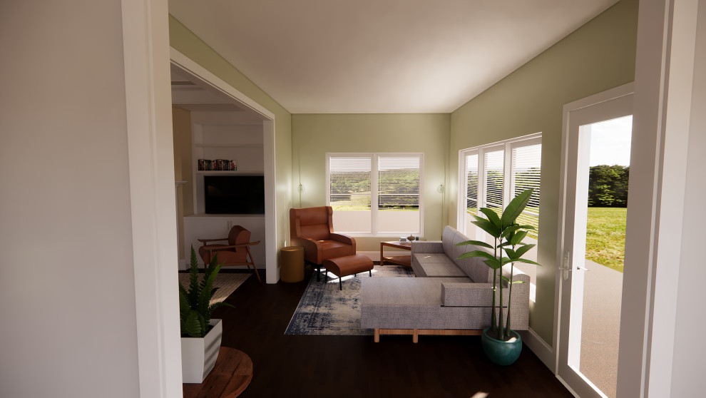 Sunroom Render - Éclectique - Véranda et Verrière - New York - par ...