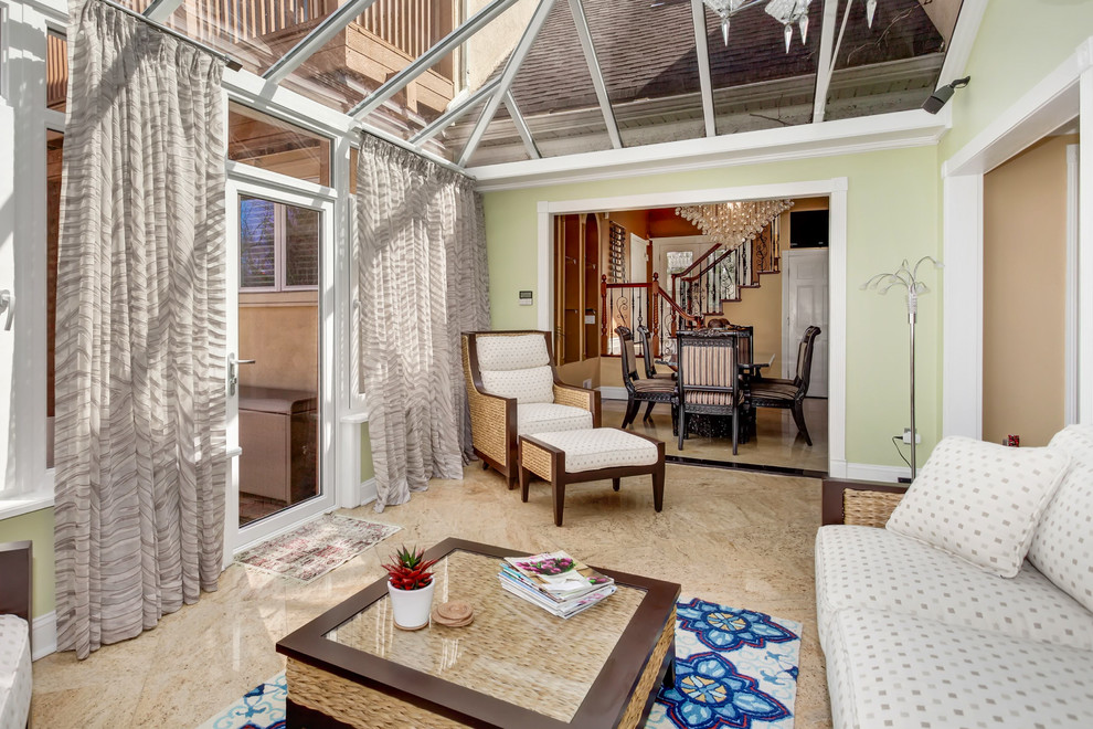 Sunroom with a full panoramic view - Sunroom - New York - by Sameer ...