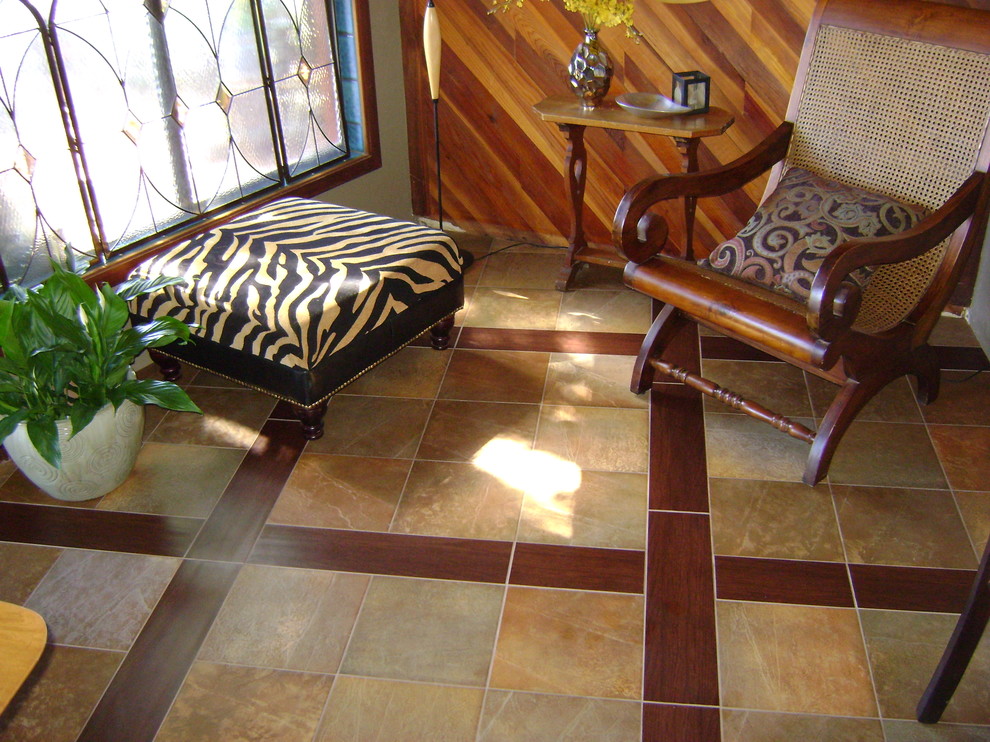 Tile Flooring - Rustic - Sunroom - Other - by Earthstones Granite | Houzz