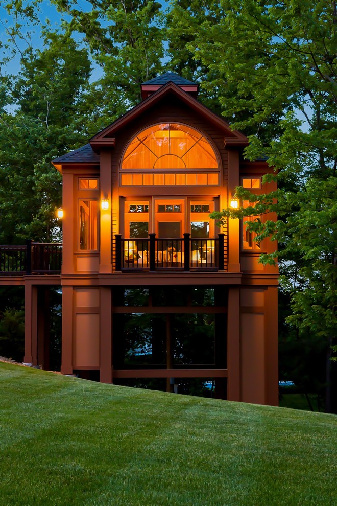 Treehouse Garden Room - Rustic - Sunroom - Boston - by Luna Design ...