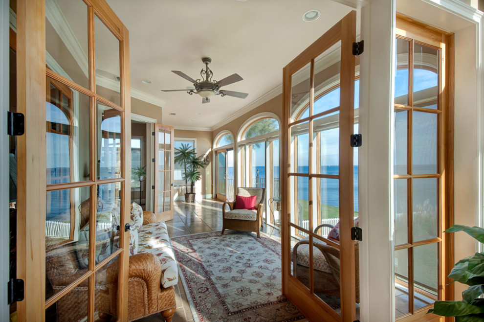 Waterfront Luxury - Traditional - Sunroom - Miami - by Bontrager ...