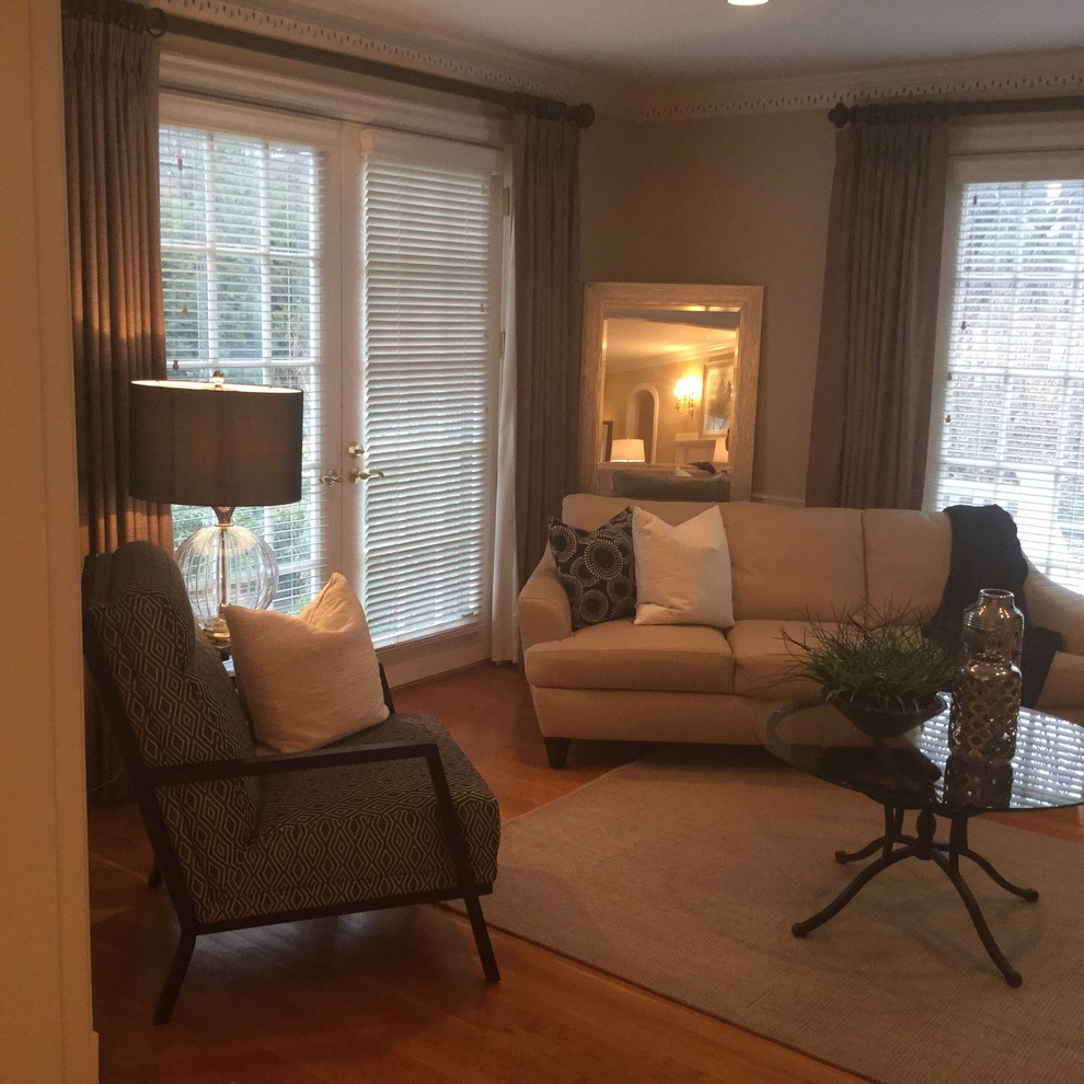 Wellesley hills, Arnold street staging - Transitional - Sunroom ...