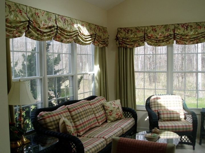 Window Treatments - Transitional - Sunroom - Cleveland - by Interior ...