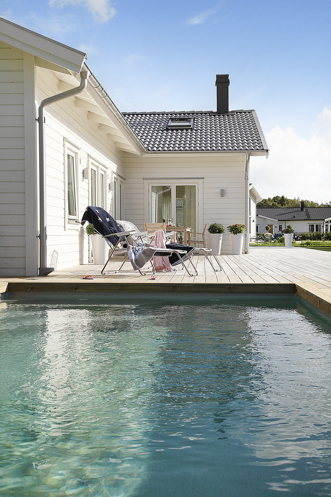 1- planshus- Villa Lindö - Scandinavian - Pool - Other - by A-hus | Houzz