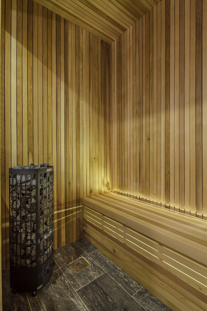 Sauna - Scandinavian - Pool - London - by SxS Design & Build Ltd | Houzz AU