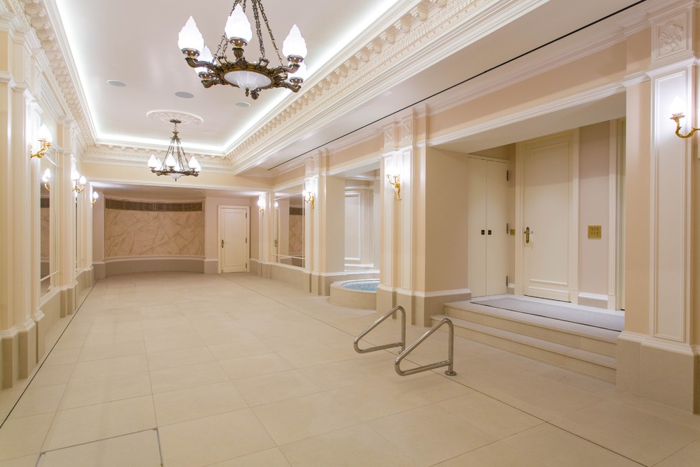 Award winning moving floor pool - with the pool floor raised. - Modern ...