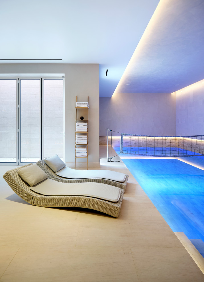 Basement Pool and Changing Room - Contemporary - Pool - London - by ...
