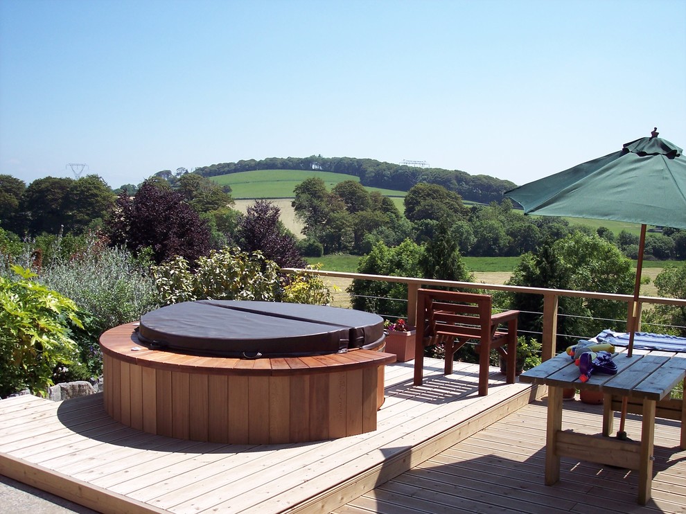 Hot Tubs with a View - Contemporary - Pool - Devon - by Riviera Hot ...