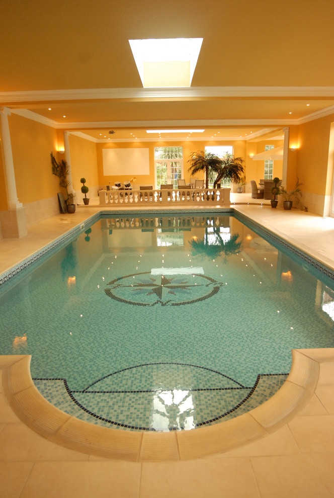 Indoor swimming Pool Complex - Mediterranean - Pool - Other - by Temple ...