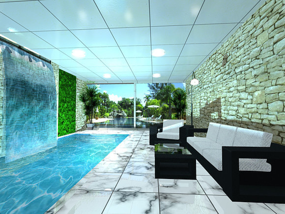 Interior design- Interior Swimming Pool - Piscina - Otras zonas - de ...