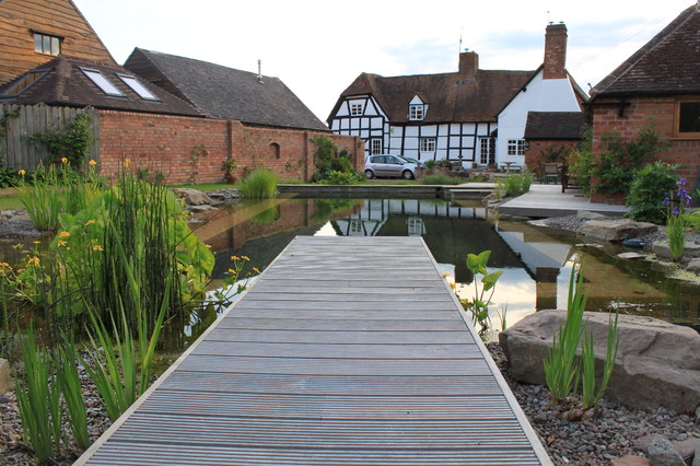 Natural Swimming Pool - Country - Pool - Other - by Keyscape Landscape ...