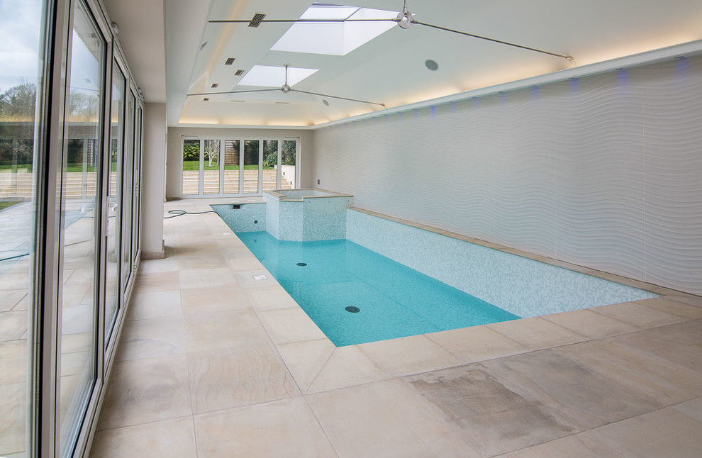New Build - Modern Property - Hadley Wood, Herts - Contemporary - Pool ...