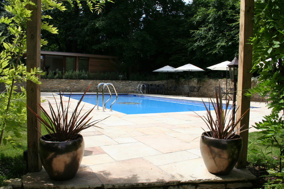 Outdoor Pools - Eclectic - Pool - Surrey - by Tanby Swimming Pools | Houzz