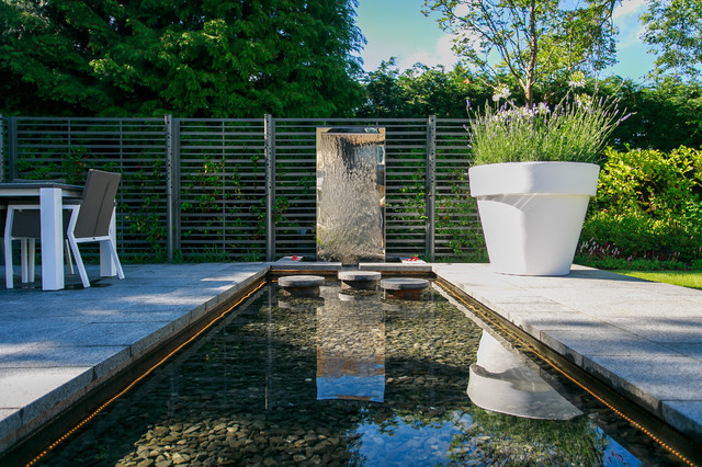 Pool Garden, Cheshire by Barnes Walker Landscape Architects, Manchester ...