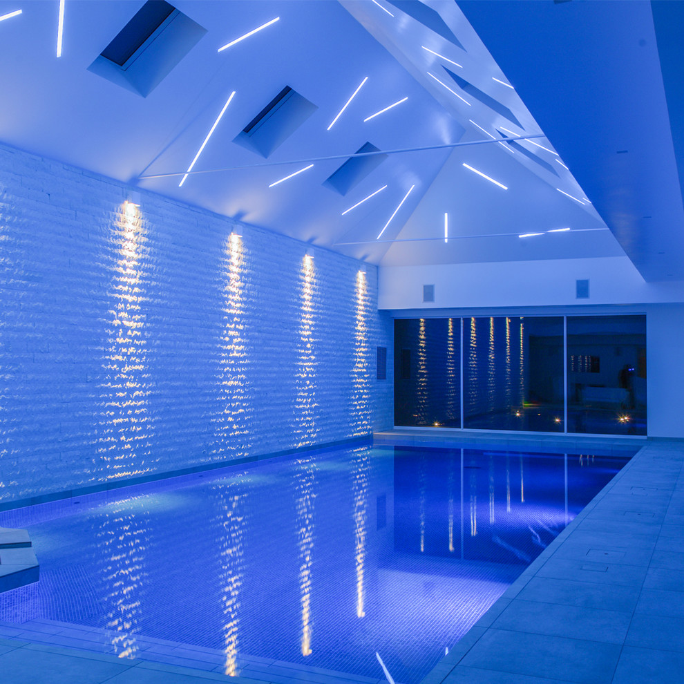 Residential Indoor Pool Project - Contemporary - Pool - Surrey - by ...