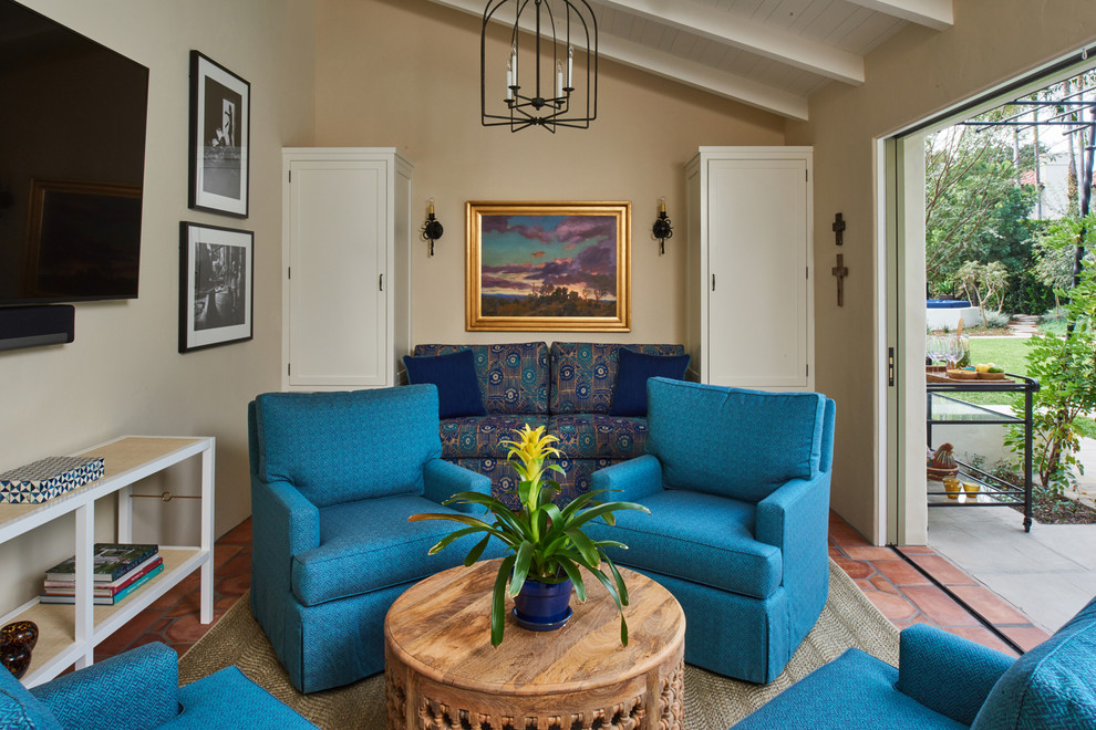 Spanish Revival - Mediterranean - Swimming Pool & Hot Tub - Los Angeles ...