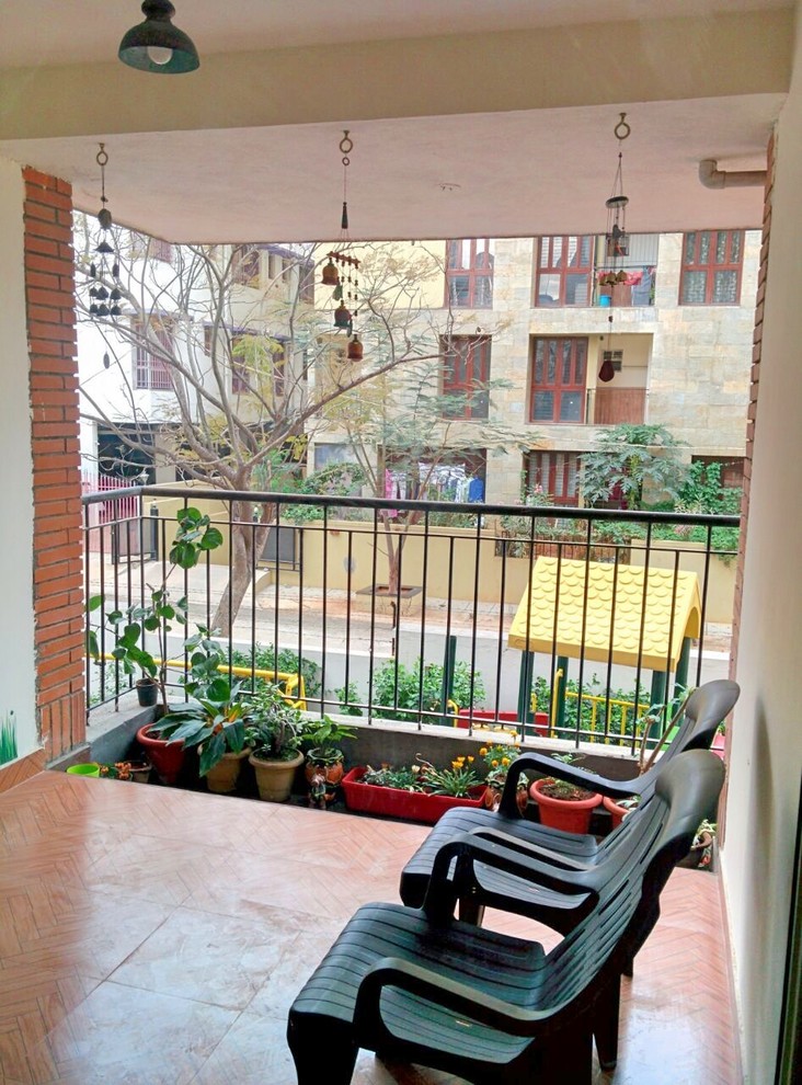A Professional Couple - Indian - Balcony - Bengaluru - by Colour My ...