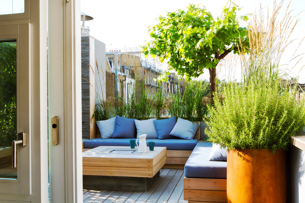 Roof terrace Central London - Modern - Deck - London - by Town and ...