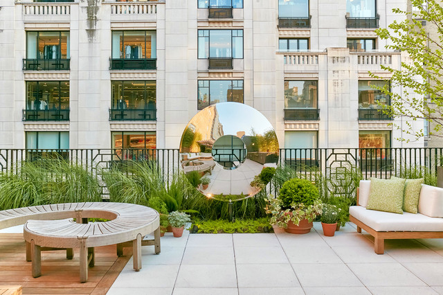 Rooftop Terrace Sculpture - Contemporary - Terrace - New York - by ...