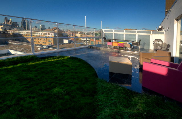 Southbank - Modern - Terrace - London - by Urban Roof Gardens | Houzz UK