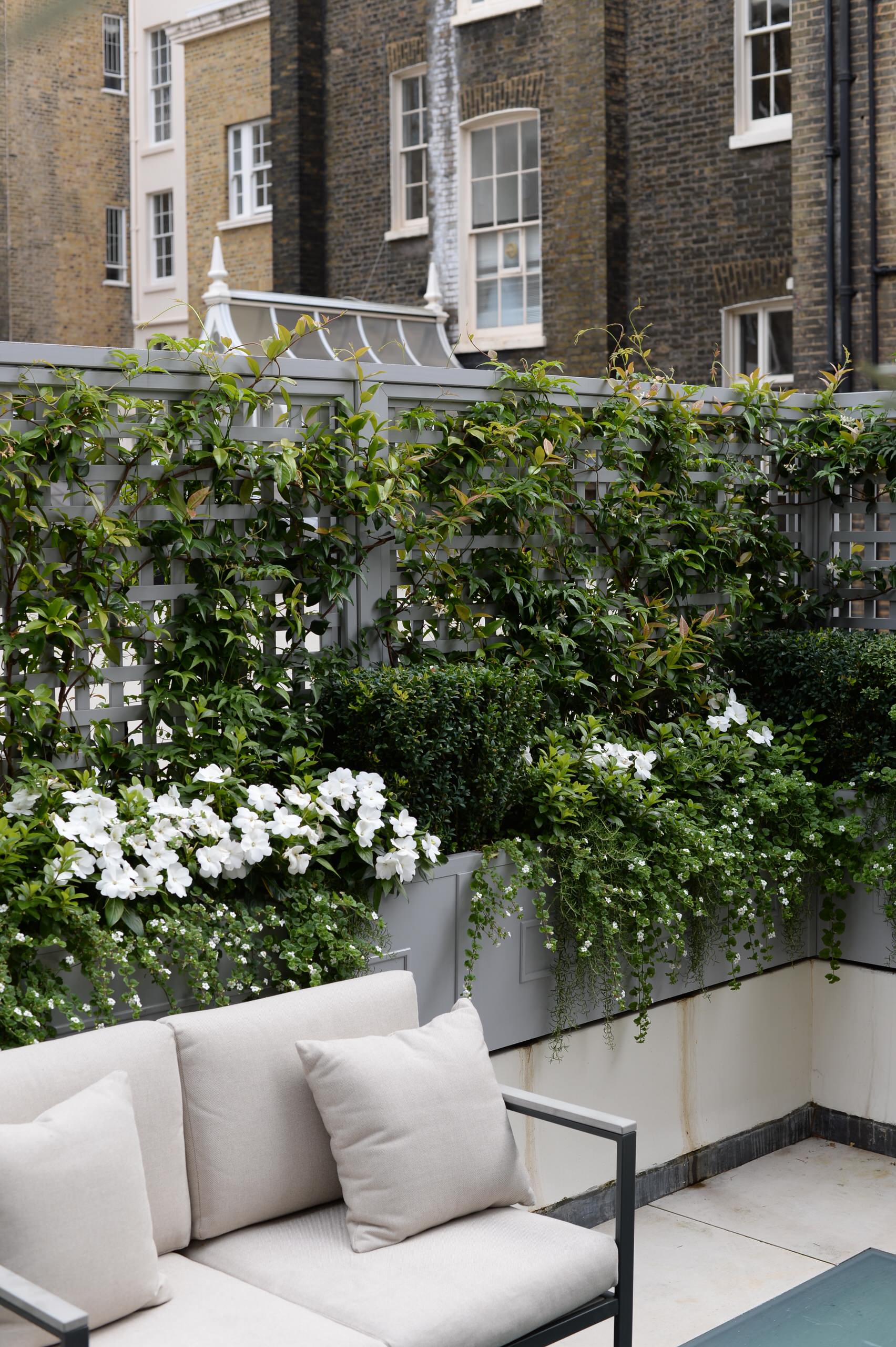 Garden Tour: A City Garden is Transformed By Trellis | Houzz UK
