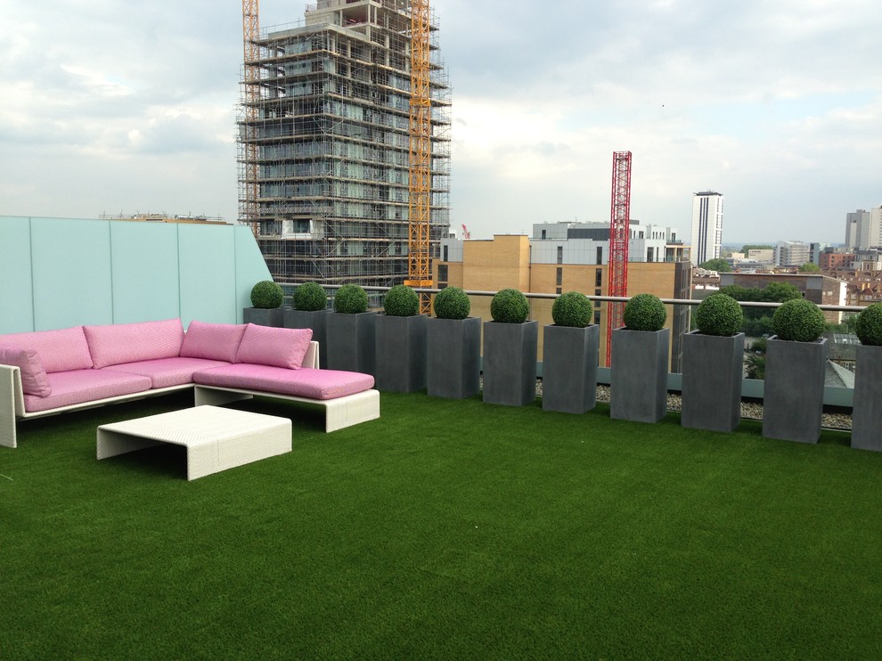 Wandsworth Riverside penthouse - Terrace redesign - Deck - London - by ...