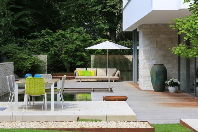 Modern Terrasse - Contemporain - Terrasse en Bois - Berlin | Houzz
