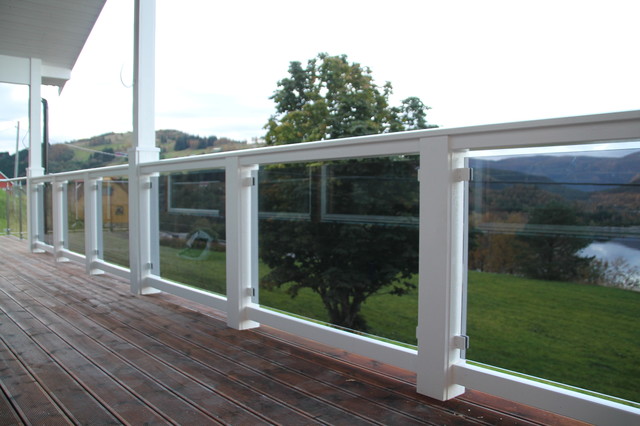 Glas och klämfästen - Terrasse - Malmö - von Räckesbutiken | Houzz