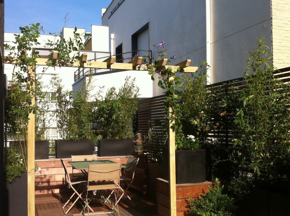 Aménagement paysager d'une terrasse à Paris... - Terrace - Paris - by L ...